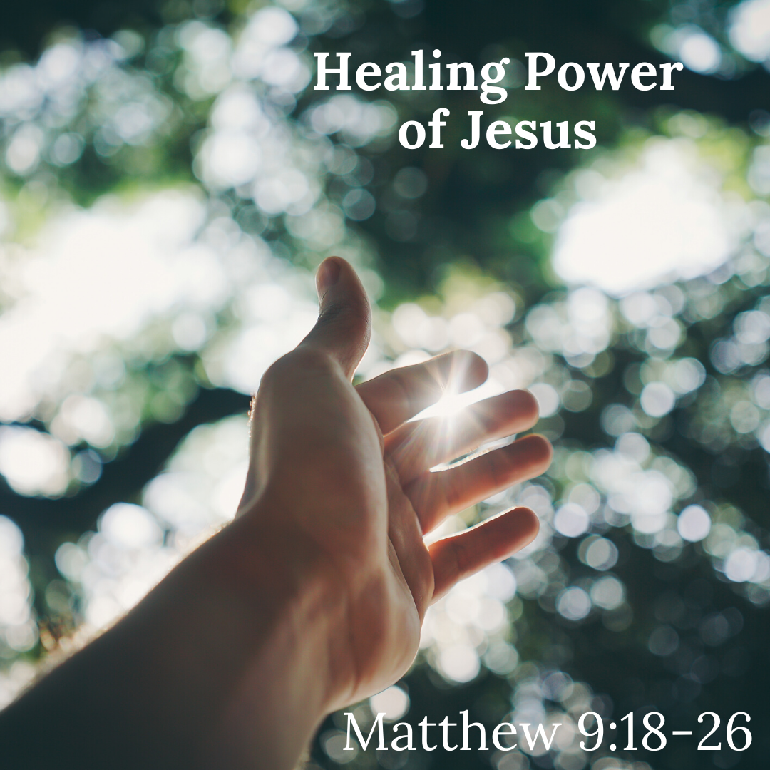 His Healing Touch Awaits You – Reflecting Him